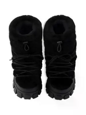 Prada Shearling Après Ski Booties