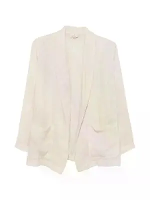 DEHA Open-front Blazer With Patch Pockets