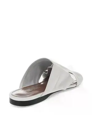 Paris Texas Maria Crossover-strap Sandals - White