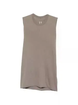 Rick Owens Raw-edge Seam-detail Vest