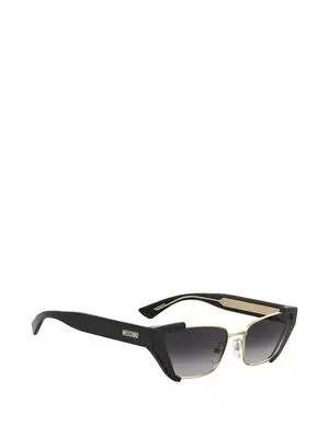 Moschino Tone Cat Eye Sunglasses - Gold