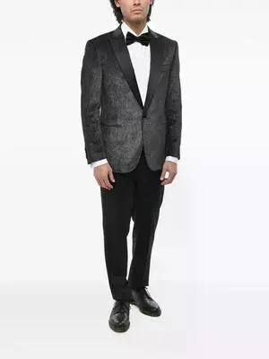 Corneliani Velour Lurex Blazer