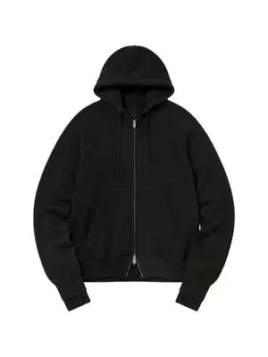 THOM KROM Zip-up Hoodie - Black