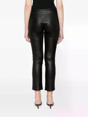 Stouls Jp Twenty Flared Leather Trousers