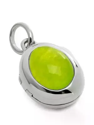 Monica Vinader August Birthstone Locket Necklace Pendant
