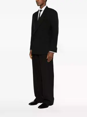 LARDINI Double-breasted Peak-lapel Jacket