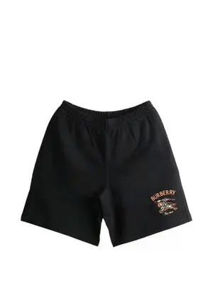 Burberry Knight Check Cotton Shorts