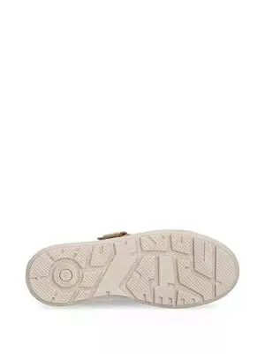 Marc O'polo Suede Platform Shoes With Buckle Fastening