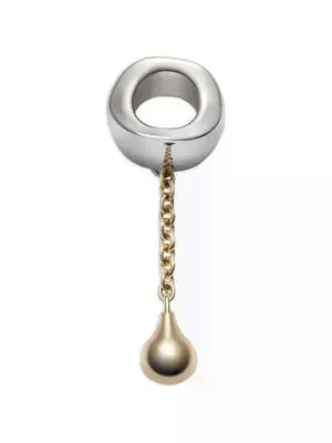 LEMAIRE Scarf Ornament In Brass - Silver
