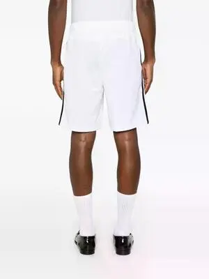 Adidas Side-stripe Logo-print Shorts