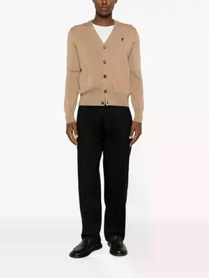 AMI Paris De Coeur V-neck Cardigan