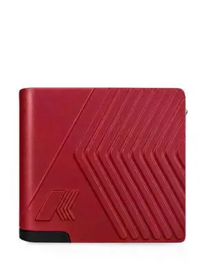 K-WAY Eudoxie Logo-embossed Luggage - Red