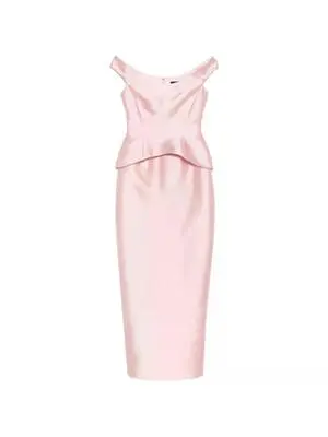 Solace London Pieta Maxi Dress - Pink
