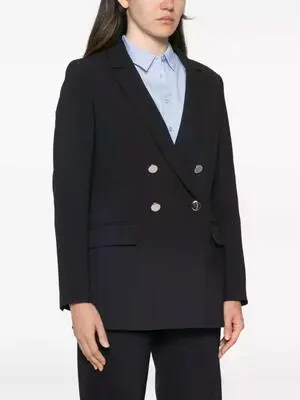MAISON123 Florine Double-breasted Notched-lapels Blazer