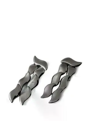 Valentino Garavani Shadowshine Drop Earrings - Silver