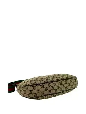 Gucci 2000-2015 Gg Canvas Web Crossbody Bag
