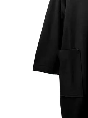 Yohji Yamamoto Button-fastening Patch-pocket Coat