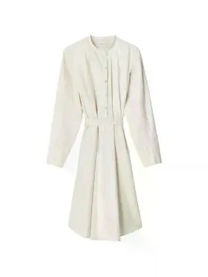 LEMAIRE Sailor Dress In Washed Cotton And Silk Blend