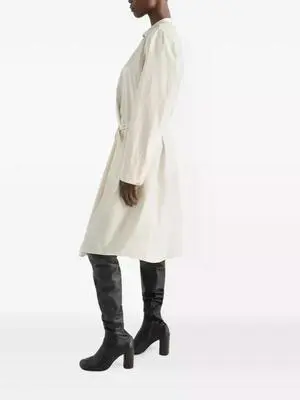 LEMAIRE Sailor Dress In Washed Cotton And Silk Blend