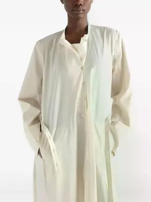 LEMAIRE Sailor Dress In Washed Cotton And Silk Blend
