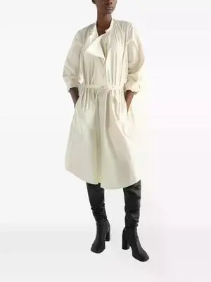 LEMAIRE Sailor Dress In Washed Cotton And Silk Blend