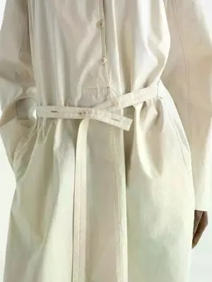 LEMAIRE Sailor Dress In Washed Cotton And Silk Blend