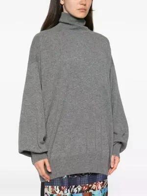 Sofie D'hoore Roll Neck Balloon Sleeve Knit