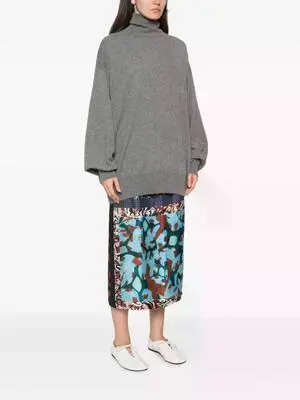 Sofie D'hoore Roll Neck Balloon Sleeve Knit