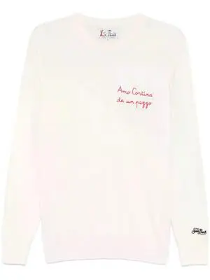 MC2 SAINT BARTH Heron Sweater - Neutrals