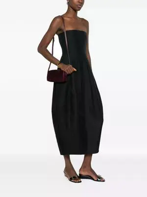 Khaite Stela Strapless Maxi Dress