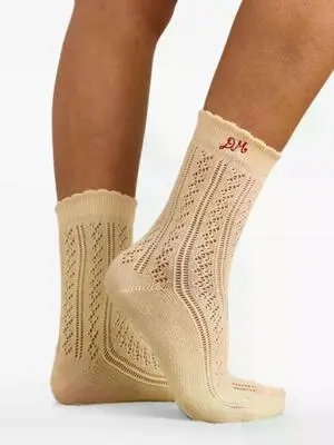 DAMSON MADDER Llogo-embroidered Socks Pack