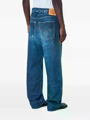 Junya Watanabe X Levi's Buckle-fastening Jeans