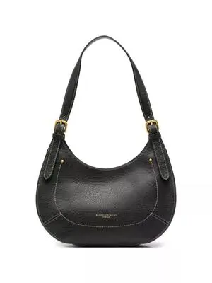 GIANNI CHIARINI Gabry Pebbled Leather Shoulder Bag