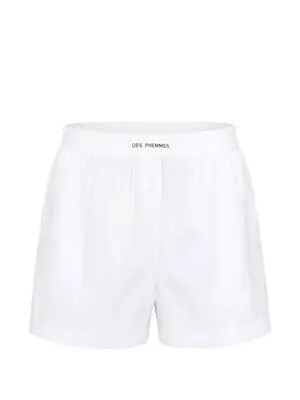 DES_PHEMMES Logo-patch Boxer Shorts - White
