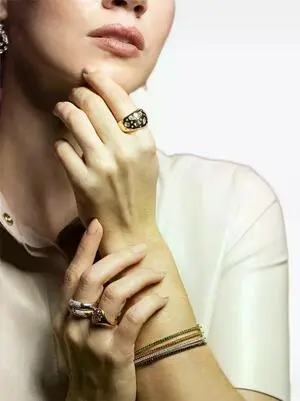 Kwiat Tsavorite Stackable Bangle Bracelet - Gold