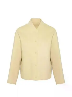 YVES SALOMON Double-sided Jacket - Yellow
