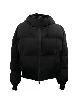 Yohji Yamamoto Quilted Hooded Jacket