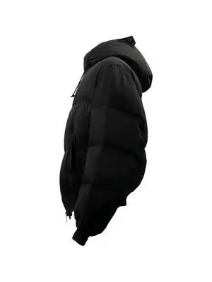 Yohji Yamamoto Quilted Hooded Jacket