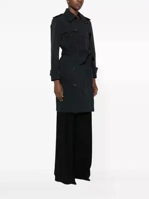 ALESSANDRO LEGORA Double-breasted Belted Trench Coat