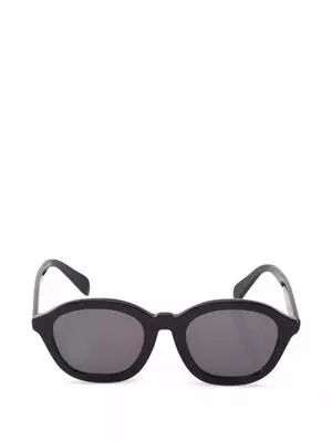 Celine 2010s Geometric Frame Sunglasses - Black