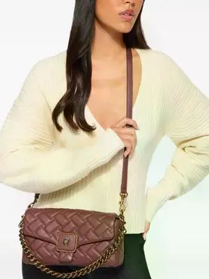 Kurt Geiger Pimplico Quilted Eagle-plaque Shoulder Bag