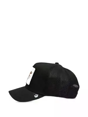 GOORIN BROS Logo-patch Mesh-panel Cap - Black