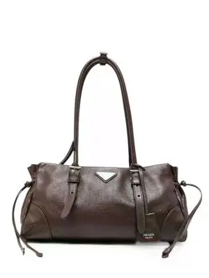 Prada Medium Karin Shoulder Bag - Brown