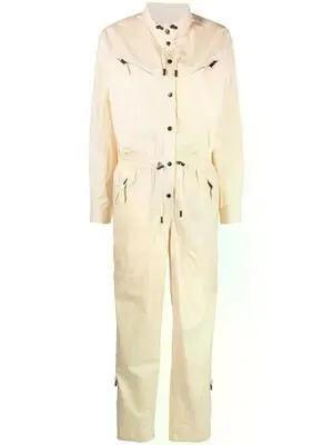 MARANT ETOILE Franca Jumpsuit - Neutrals