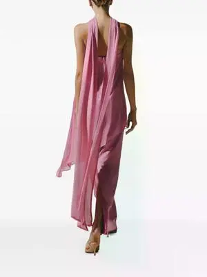 BAOBAB Strapless Scarf-detail Maxi Dress