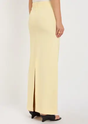 ARMARIUM Florence Stretch-satin Maxi Skirt