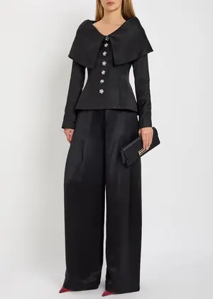 PATRICK MCDOWELL Lucette Satin Jacket