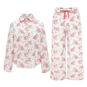 LOVE LETTERS X Layla Long Pj Set - Pink