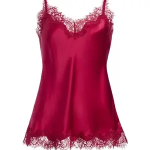 SAINTED SISTERS Scarlett Camisole In Crimson Rose - Red