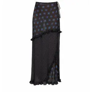 Carmen Says Palma Flower Print Ecstasy Skirt